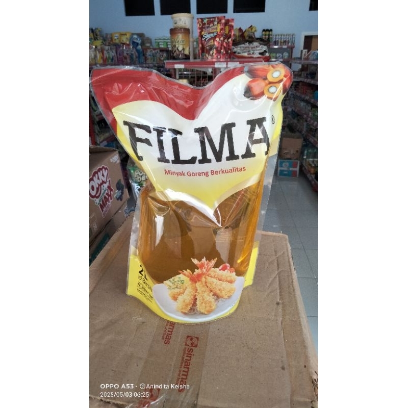 Jual MINYAK GORENG FILMA 2 LITER ECERAN KARTONAN | Shopee Indonesia