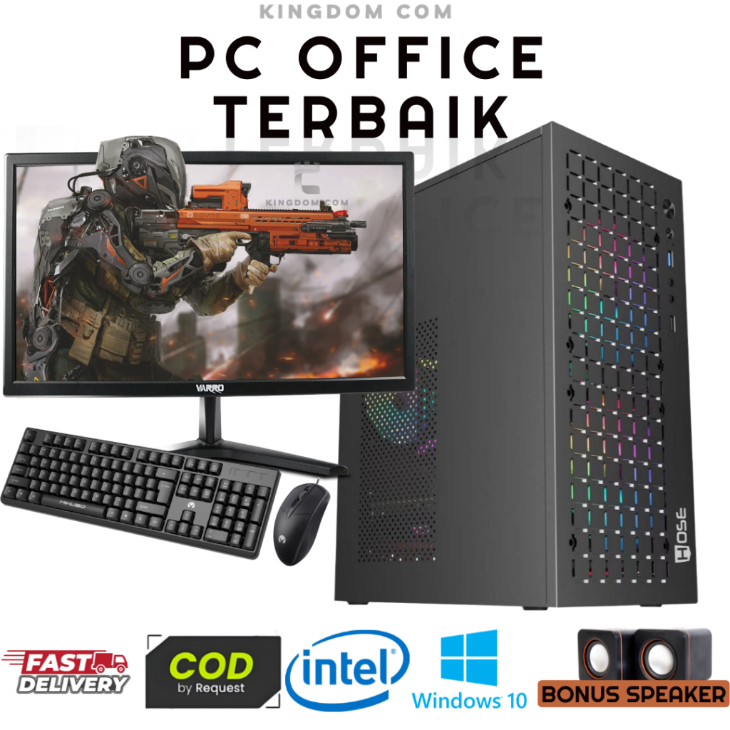 Jual PC Komputer Full Set Murah Intel Core I5 Ram Cocok Buat Office Siap Pakai | Shopee Indonesia