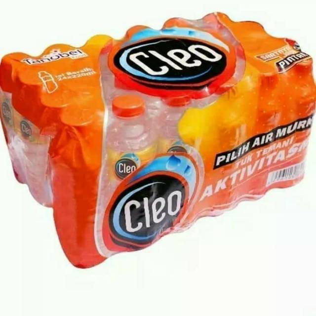 Jual Cleo Air Mineral Botol Kecil Mini 220ml - Cleo Pure Water | Shopee ...