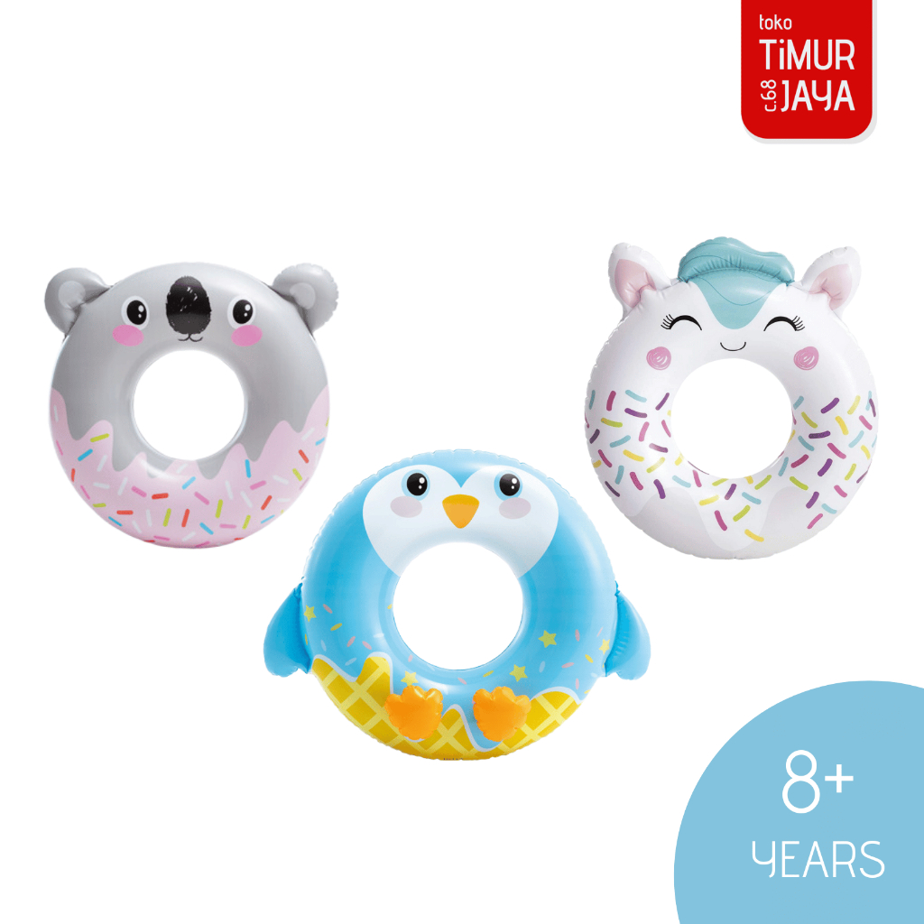 Jual INTEX Animal Tube Ban Renang Bulat / Ring Donat - 59266 | Shopee ...