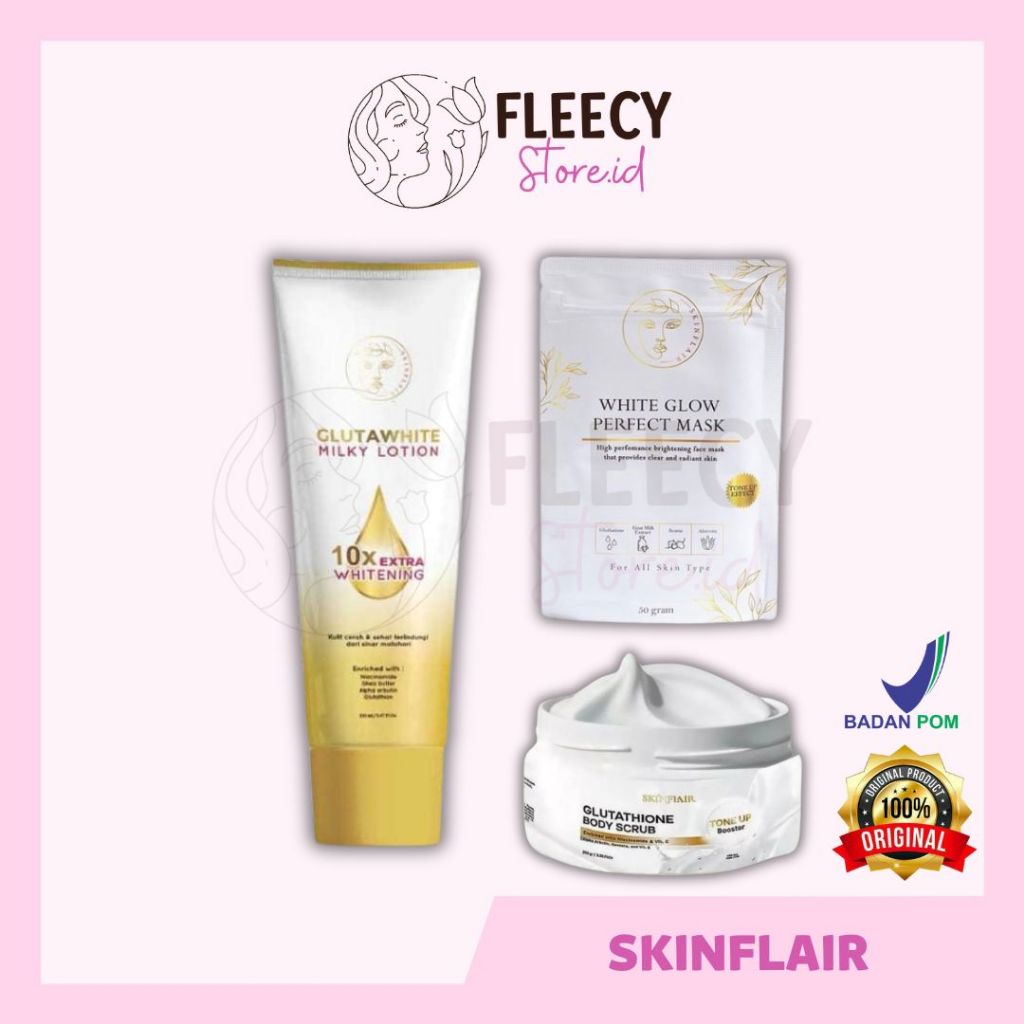Jual SKINFLAIR White Glow Perfect Mask / Masker Pencerah Wajah ...