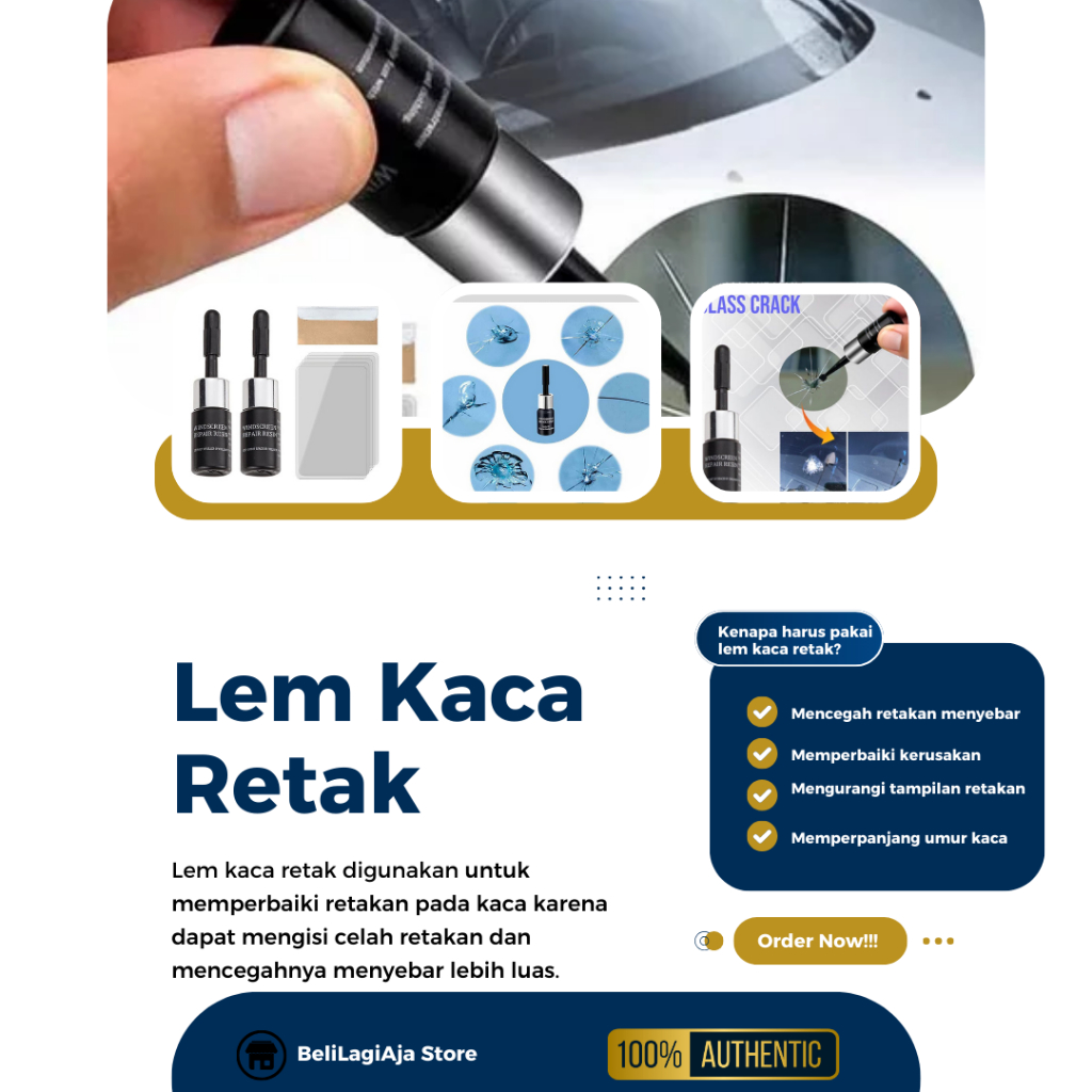 Jual LEM KACA MOBIL LEM KACA LEM LCD RETAK REPAIR KIT | Shopee Indonesia