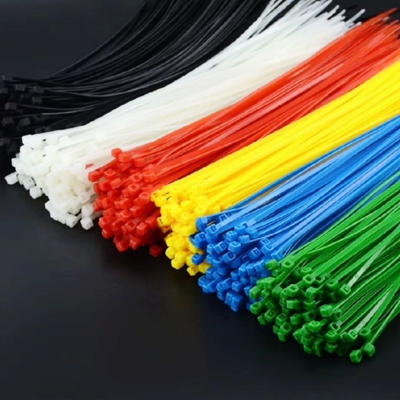 Jual Kabel ties warna warni 2,5mm x 100mm cable ties 10cm warna biru ...