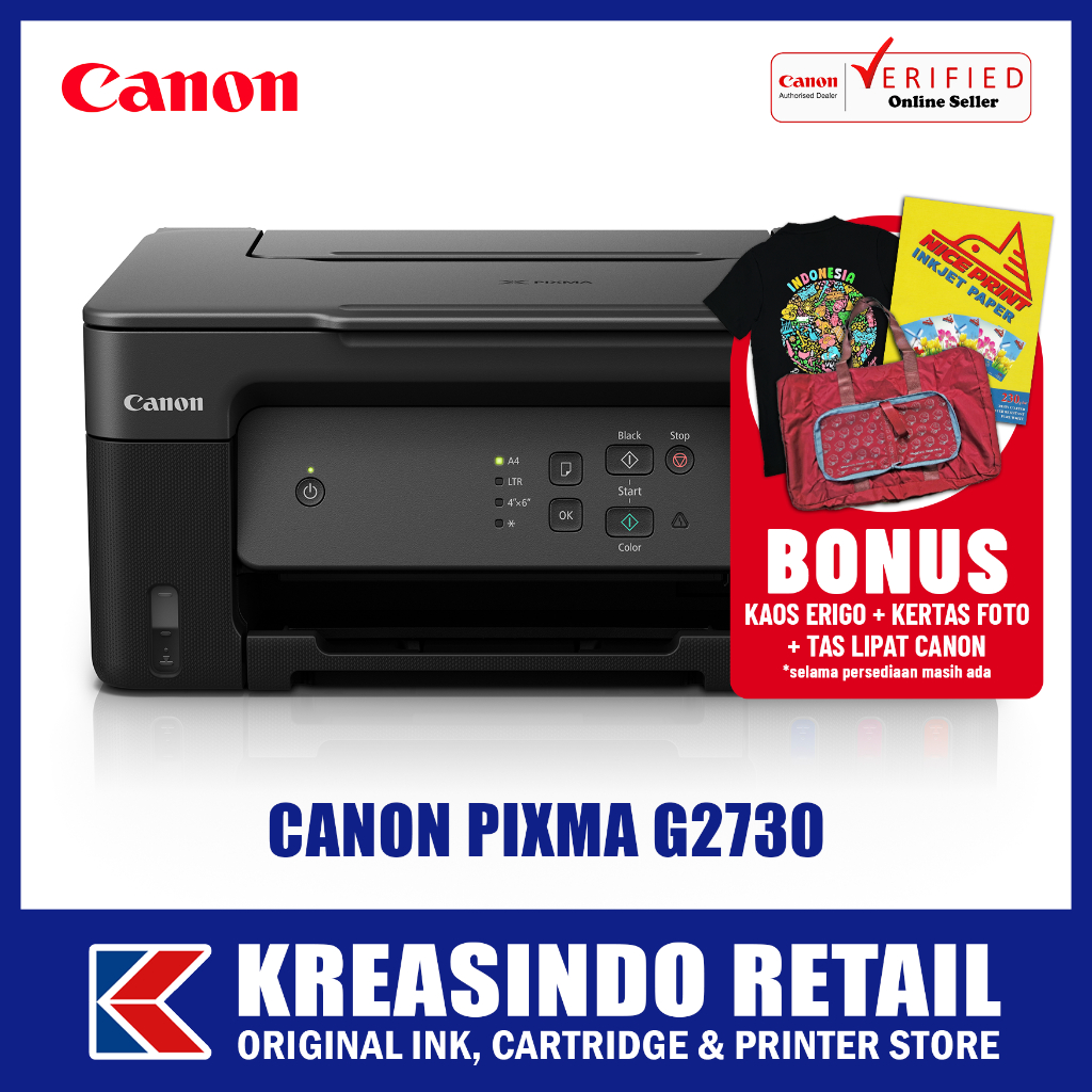 Jual Canon Pixma G2730 All-in-One Printer (Print Scan Copy) | Shopee ...