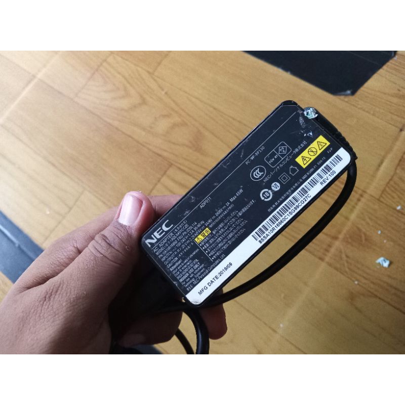 Jual Charger Type C 45W original merk Nec | Shopee Indonesia