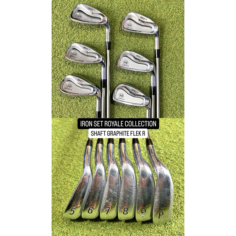 Jual Stick Golf Iron Set Royal Collection Shaft Graphite Flek Reguler ...