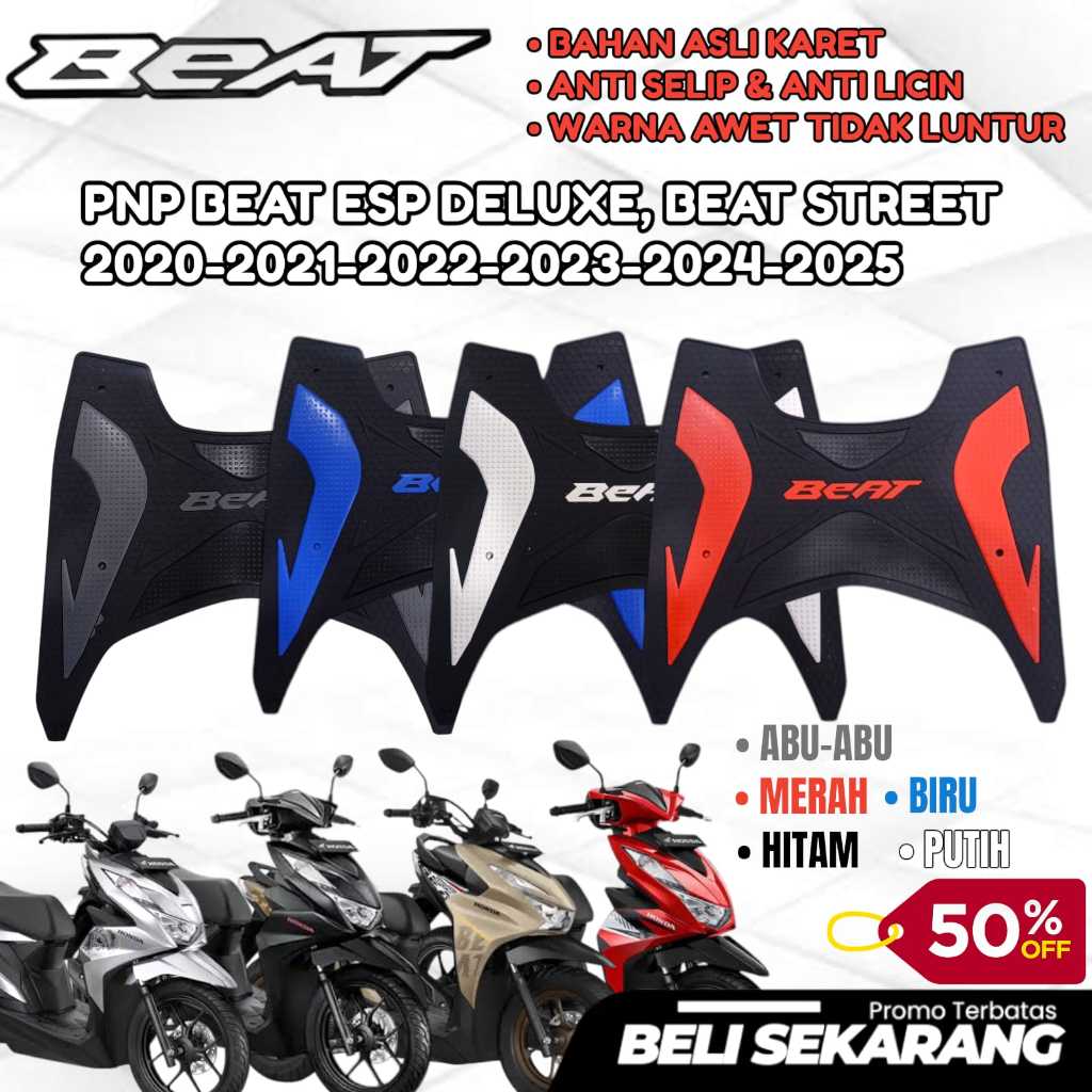 Jual KARPET PIJAKAN ALAS KAKI HONDA BEAT ESP DELUXE 2020 2021 2022 2023 ...