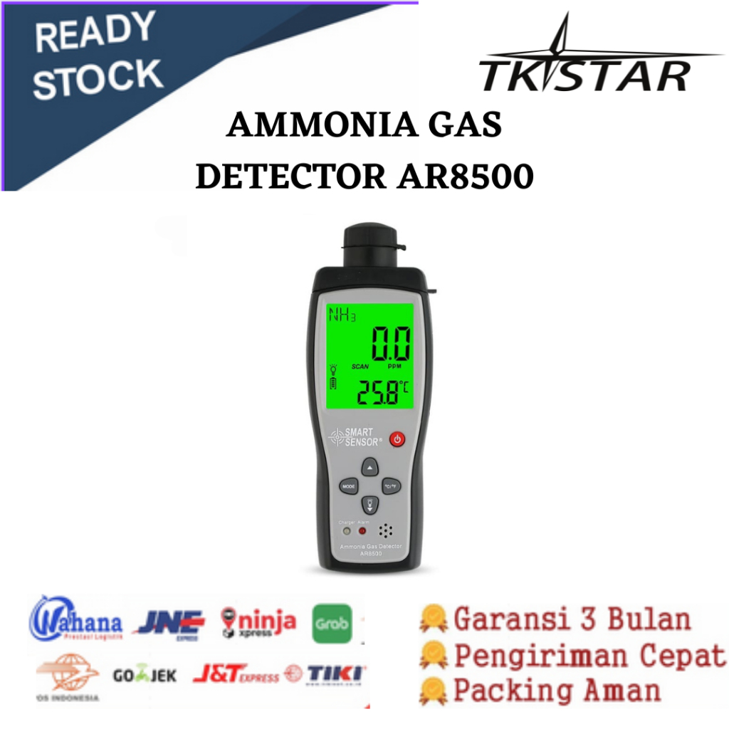 Jual Amonia Tester AR 8500 Ammonia Gas Detector NH3 Smart Sensor AR8500 ...