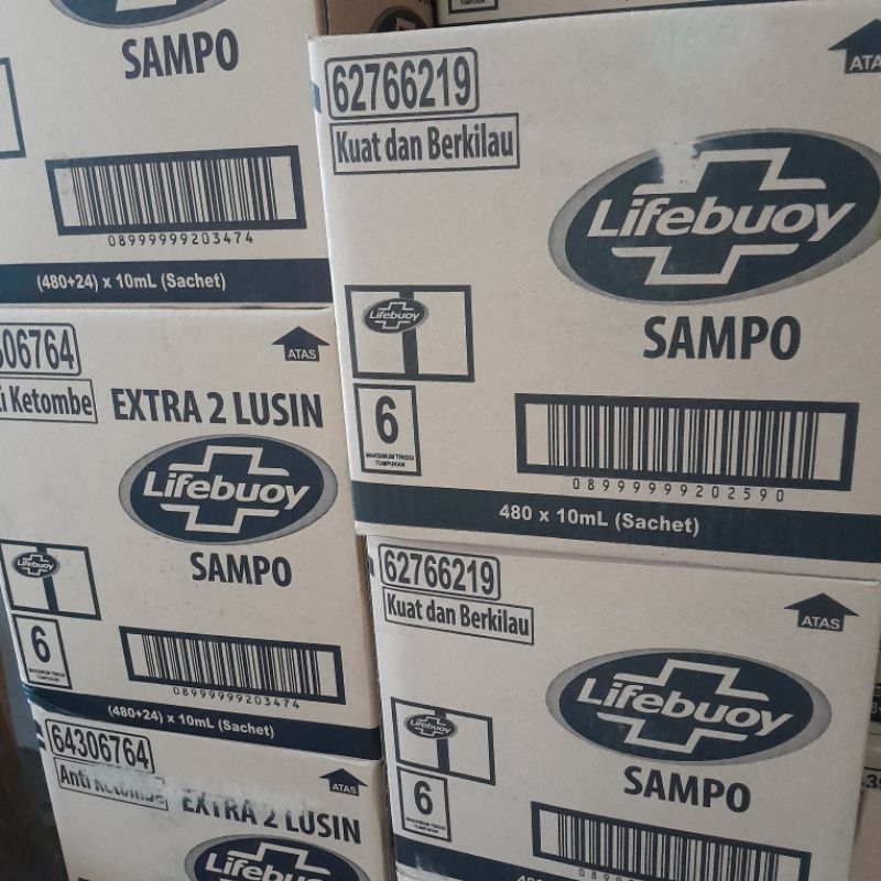 Jual 1 karton Shampo Lifebuoy sachet renteng 10ml (40 rtg) | Shopee ...