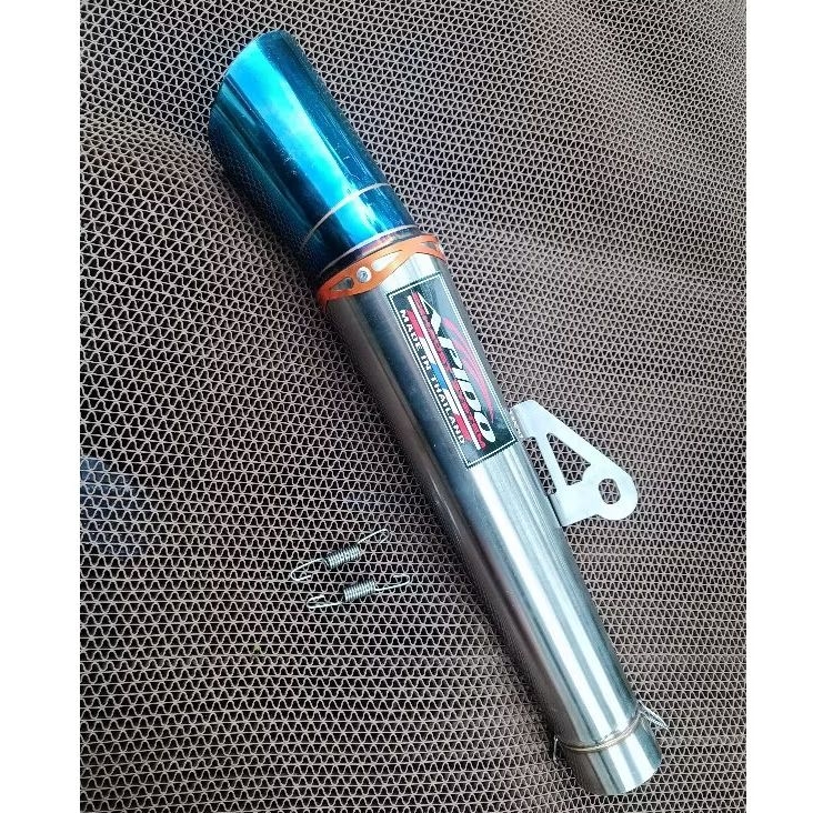 Jual Apindo Pipe canister conical open specs exhaust pipe for Wave 125 ...