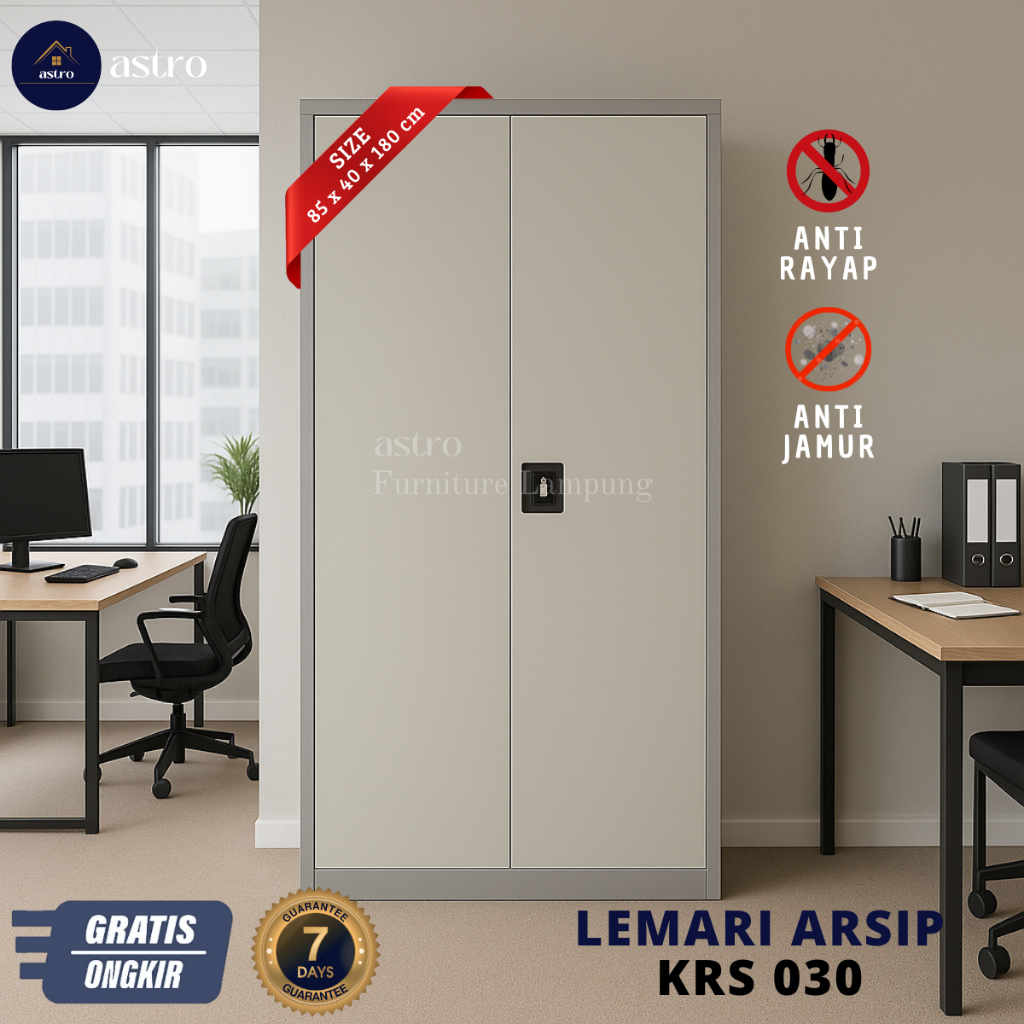 Jual ASTRO LA 2P - LEMARI ARSIP 2 PINTU BESI / LEMARI BERKAS / LEMARI PENYIMPANAN | Shopee Indonesia