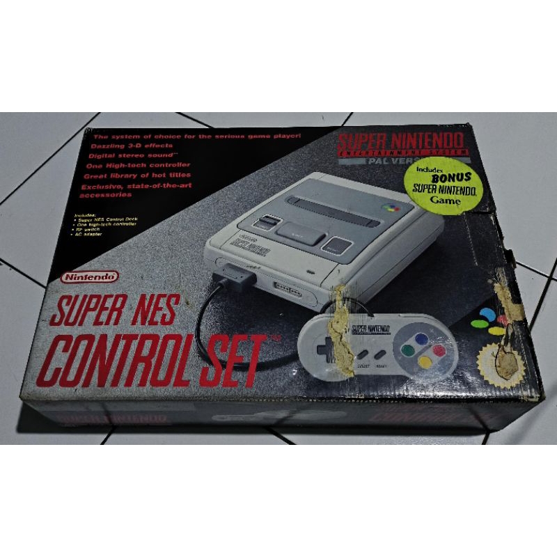 Jual SUPER NINTENDO ( PAL VERSION ) | Shopee Indonesia