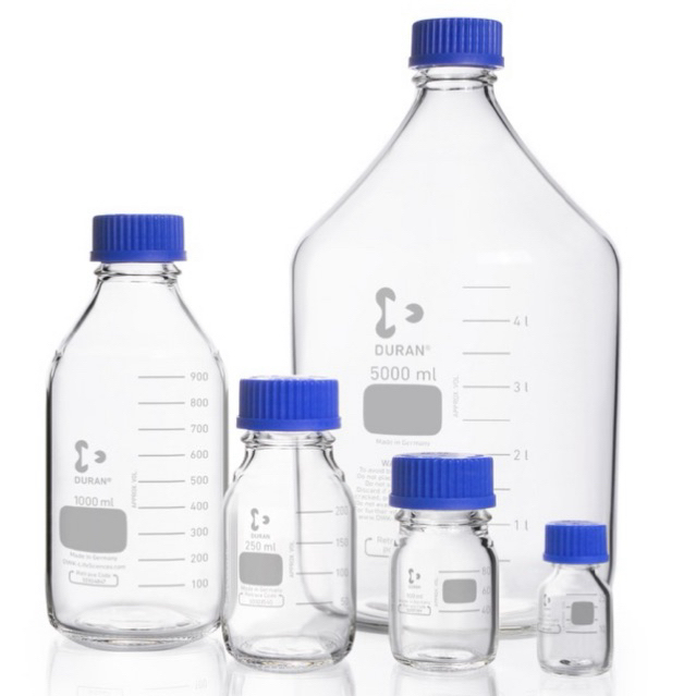 Jual Laboratory Bottle Botol Lab Laboratorium 500 ml Duran | Shopee ...
