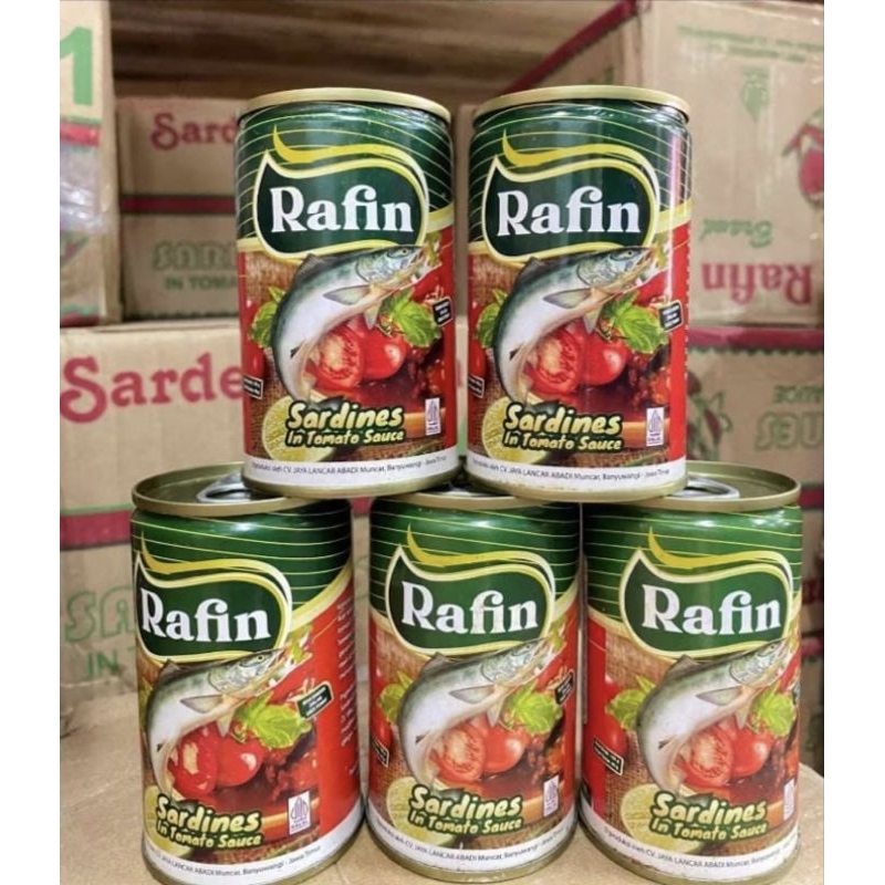 Jual Sarden Rafin saus tomat 155gr | Shopee Indonesia