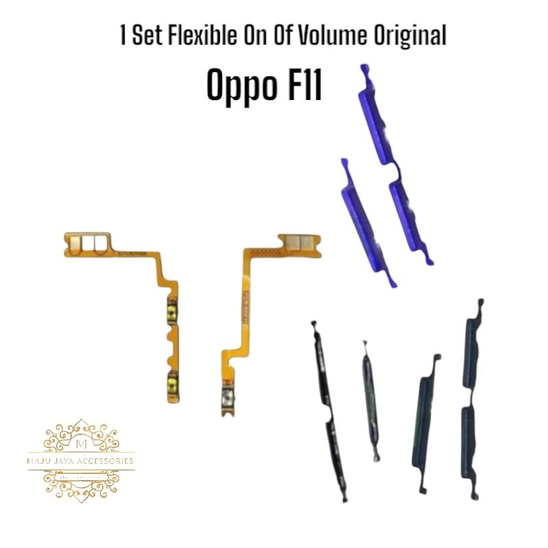 Jual Flexible + Tombol Luar On Off + Volume Oppo F11 Satu Set | Shopee Indonesia
