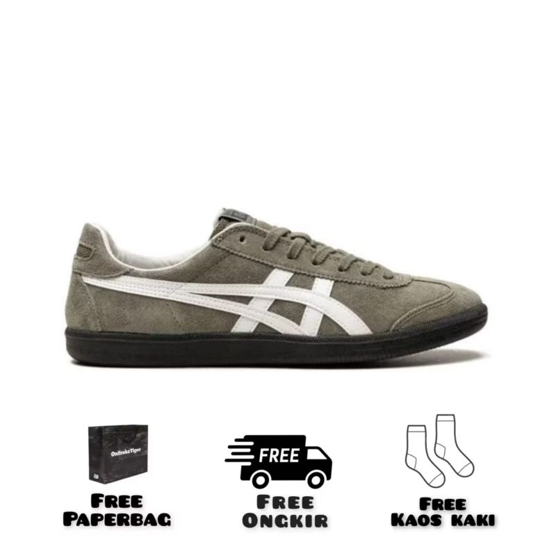Jual Sepatu 0nitsuka Tiger Mexico 66 Tokuten Green White | Shopee Indonesia