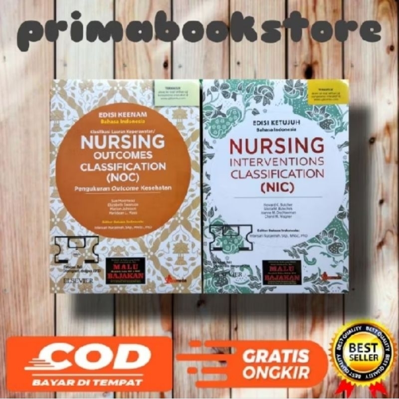 Jual Paket NIC-NOC Edisi ke 7 (Nursing Interventions Classification ...