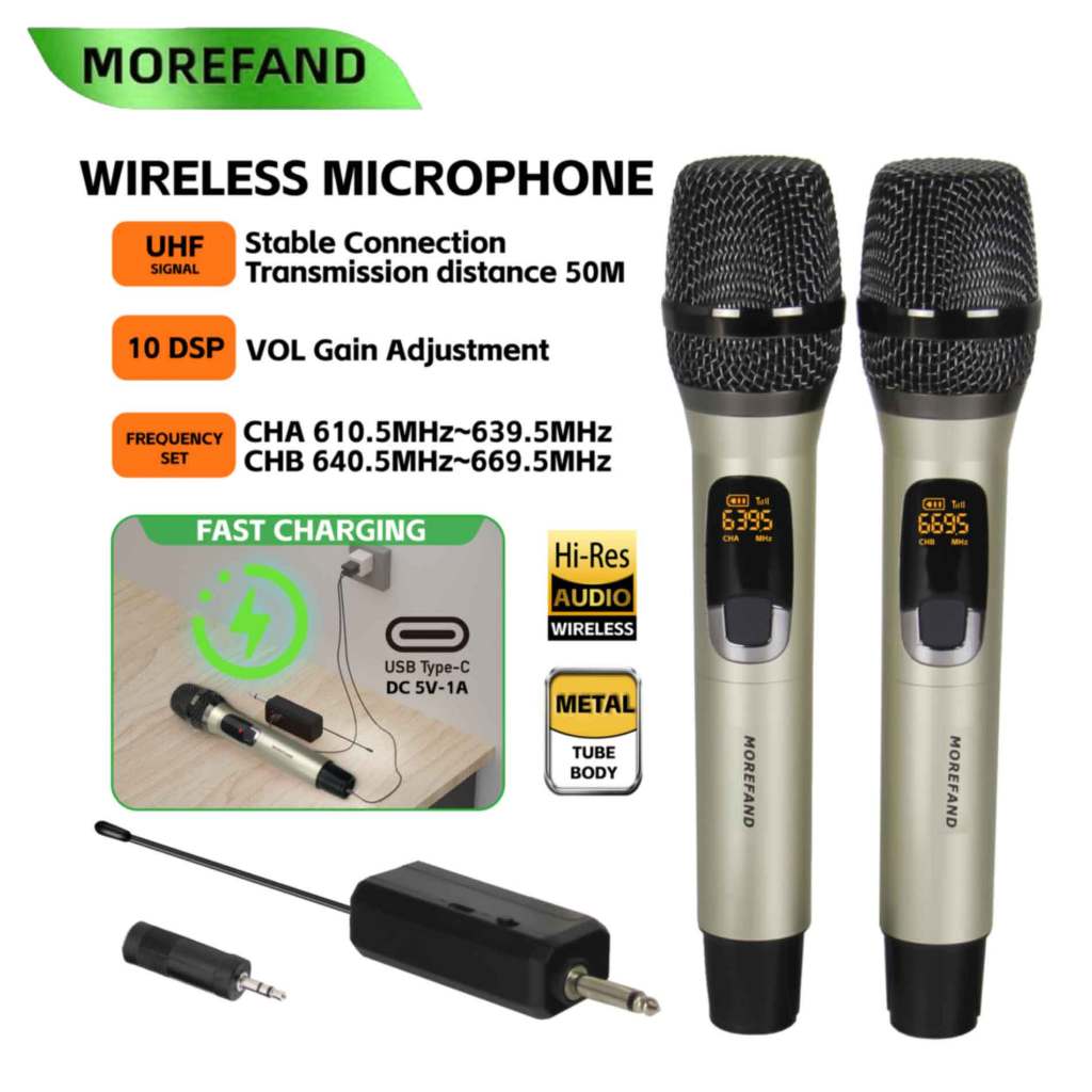 Jual Mikrofon profesional, mikrofon nirkabel, uhf, mikrofon listrik ...