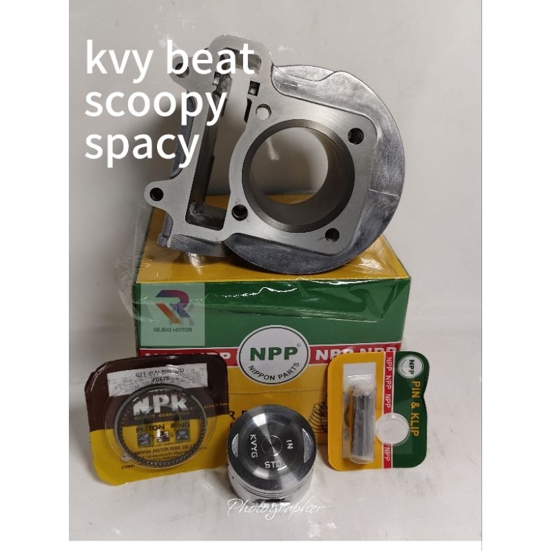 Jual blokset npp original kode part KVY untuk sepeda motor beat karbu ...