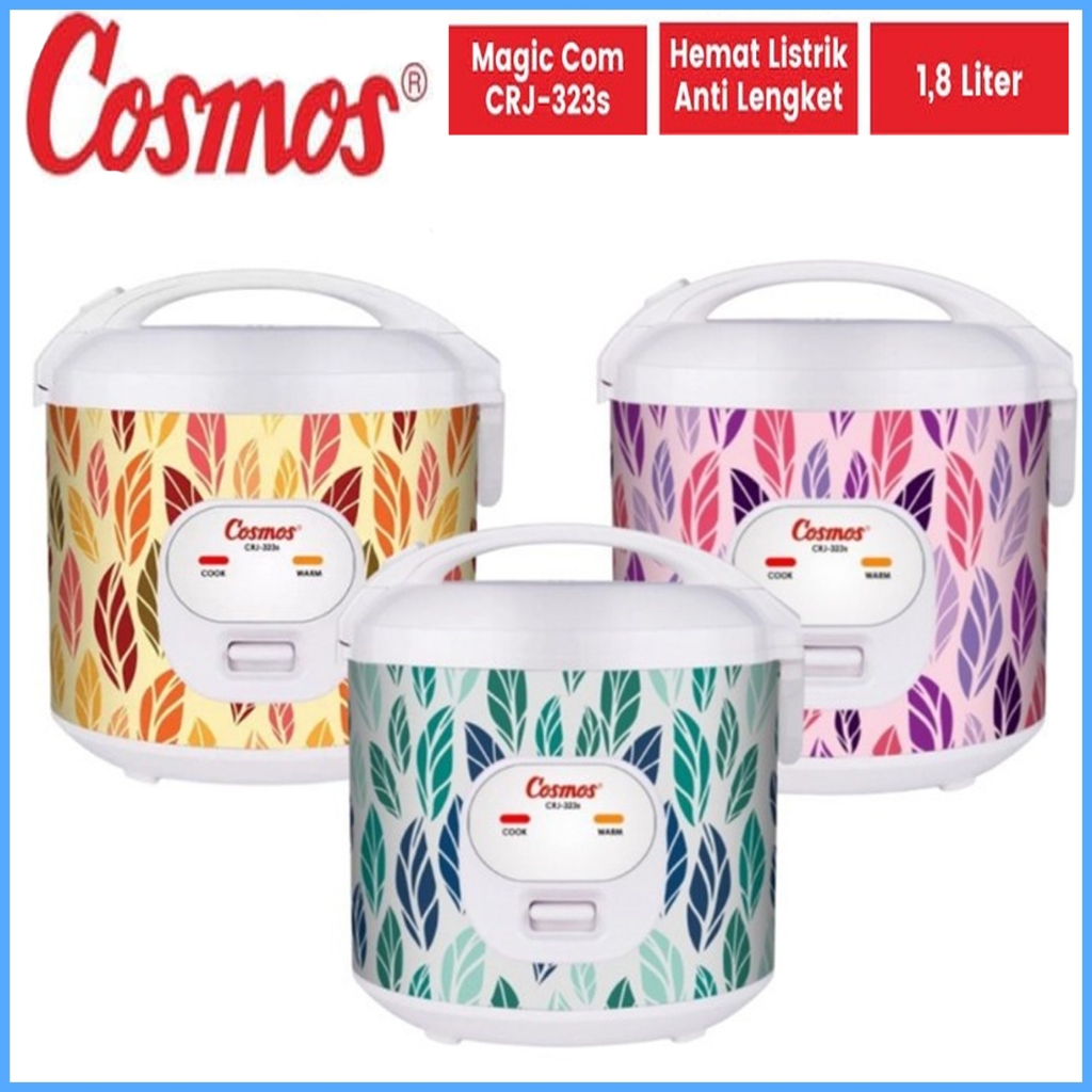 Jual Magic Com Cosmos CRJ-323 Garansi Resmi | Penghangat Penanak Nasi ...