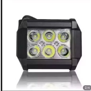 Jual Lampu Tembak Sorot 12 Volt LED Bar CREE CWL 6 Mata 2 Susun Truk Bus Fuso Canter Tronton ...