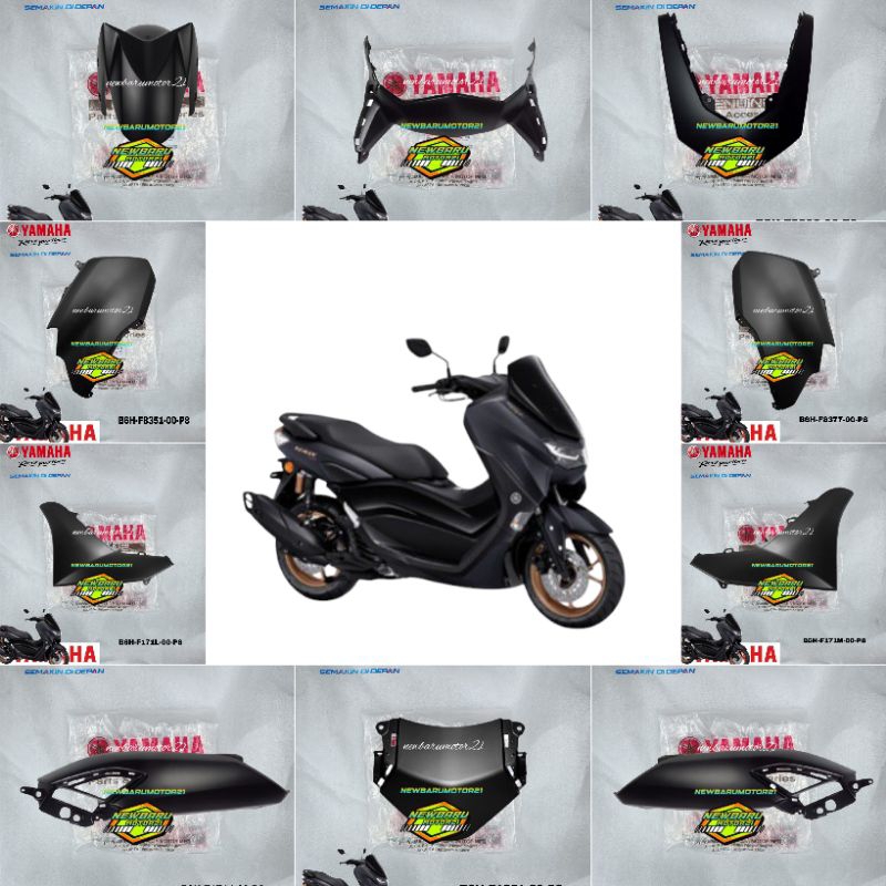 Jual BODY HALUS ALL NEW NMAX HITAM DOFF LICIN 2021-2024 ORIGINAL YAMAHA ...