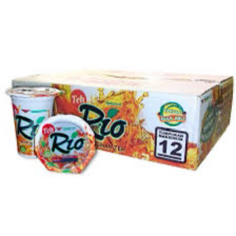 Jual TEH RIO GULA BATU DUS ISI 24 PCS | Shopee Indonesia