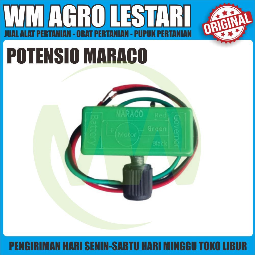 Jual POTENSIO PLASTIK CAP MARACO (BODY LEBIH BESAR) (Bergaransi ...