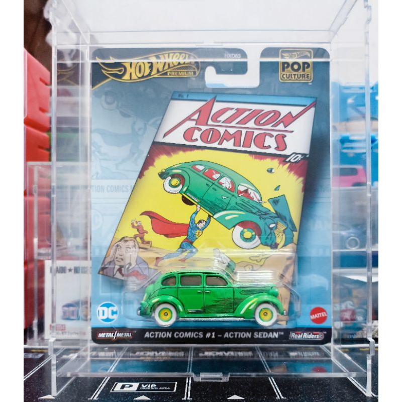 Jual Hot Wheels Premium Action Comics #1 - Action Sedan | Shopee Indonesia