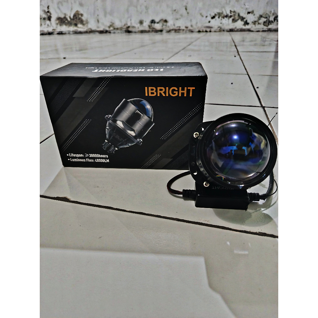 Jual IBRIGHT ZE 20 - Biled 2.5inc Blue Lens all weather | Shopee Indonesia