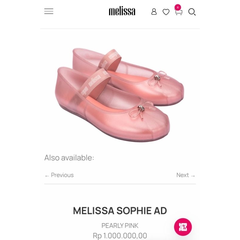 Jual Sepatu Melissa Original Terlengkap & Harga Terbaru Mei 2026 ...
