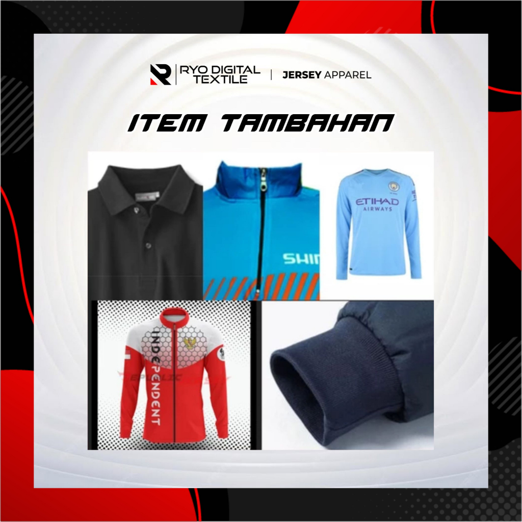 Jual Variasi Item Tambahan untuk Produk Jersey Printing | Shopee Indonesia