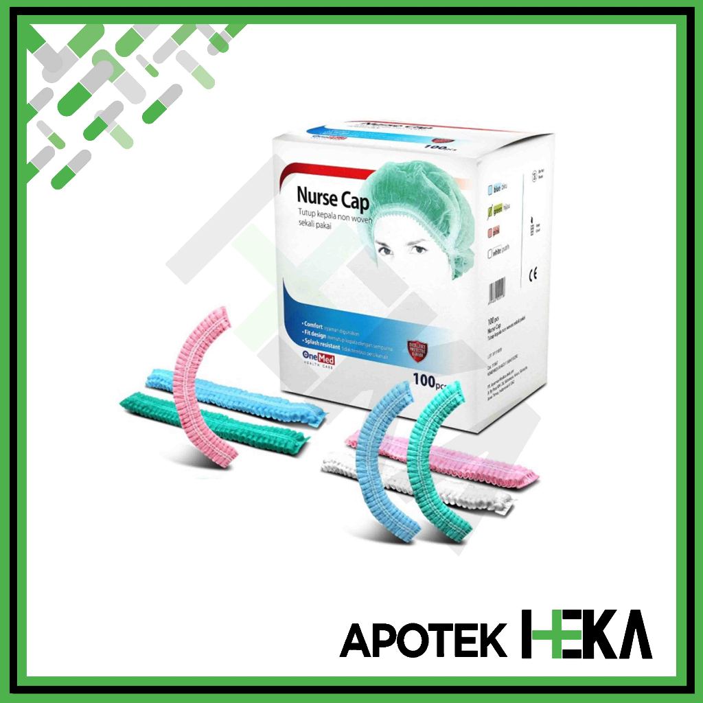 Jual Nurse Cap Onemed Box isi 100 - Tutup Kepala Sekali Pakai | Shopee ...