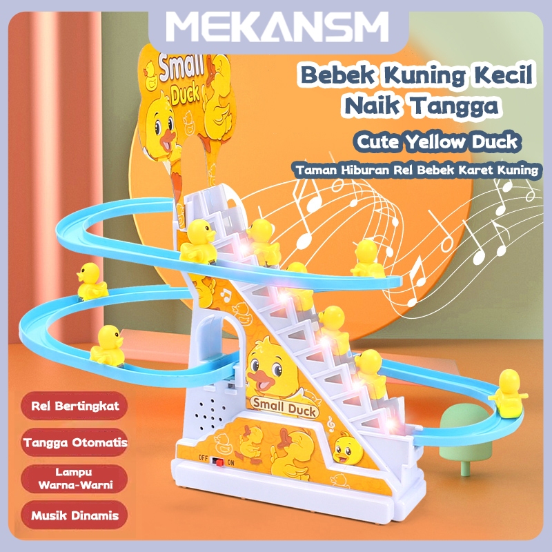 Jual MEKANSM NaiLong Mainan Anak Tangga Small Duck Bebek Kuning ...