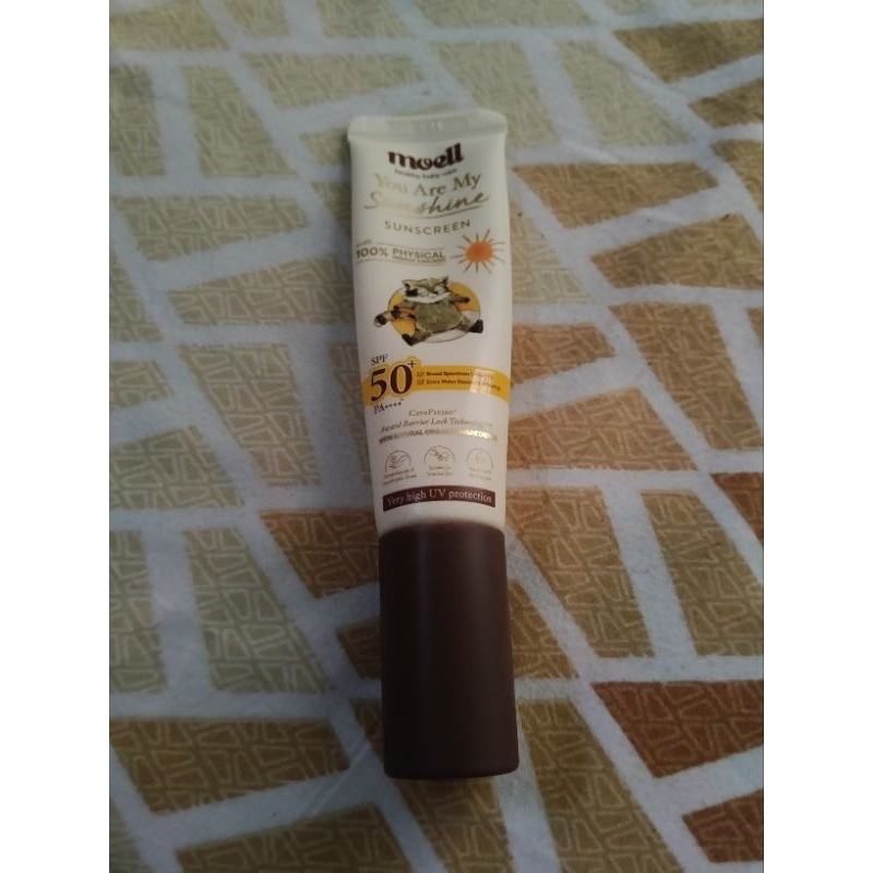 Jual sunscreen MOEL ( PRELOVED) | Shopee Indonesia