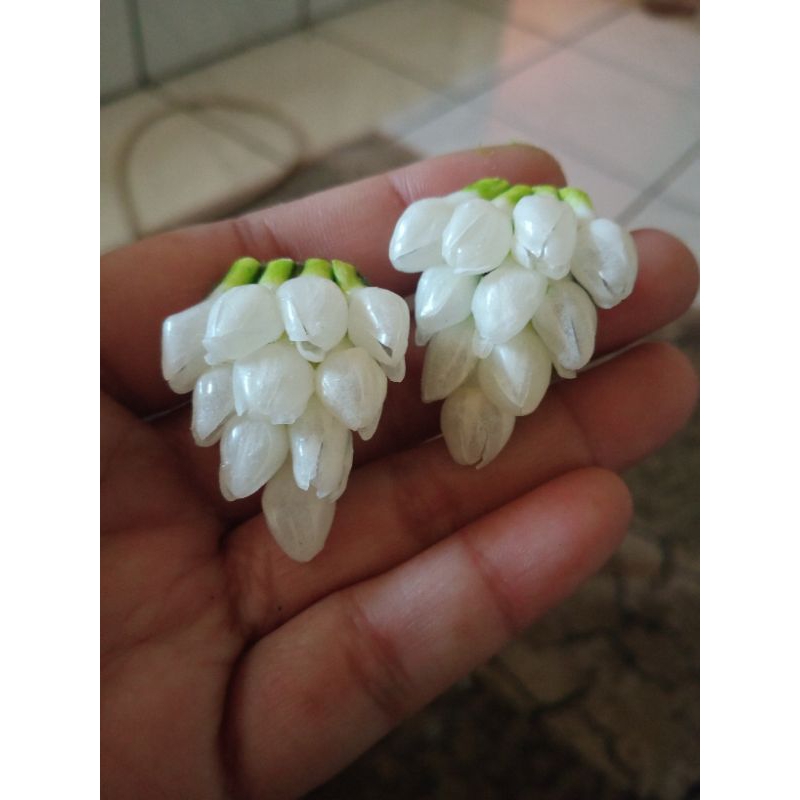 Jual Sumping blangkon melati mekar imitasi premium 1 (1pasang) | Shopee ...
