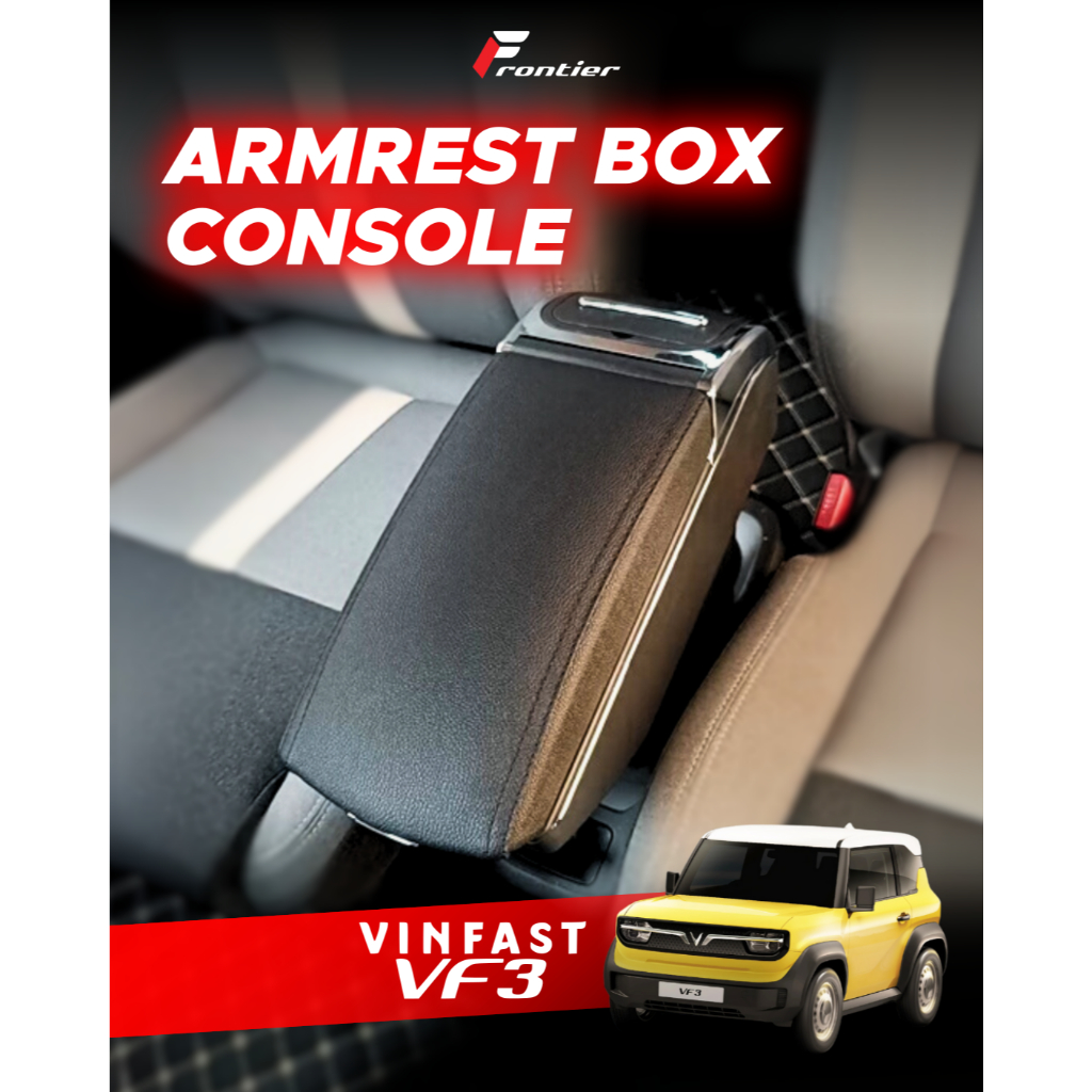 Jual Aksesoris accessories Armrest Box Console tengah Vinfast VF3 fit ...