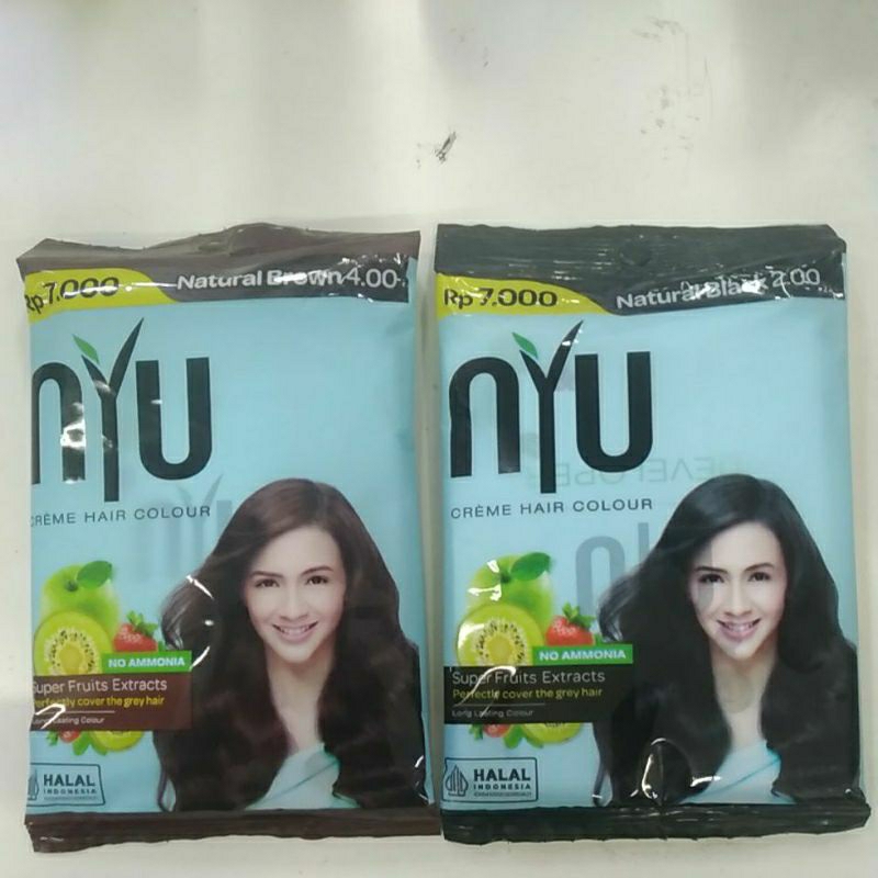 Jual Pewarna Rambut NYU sachet | Shopee Indonesia