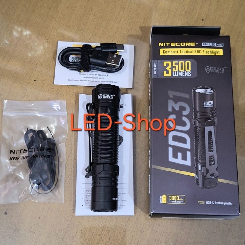 Jual Nitecore EDC31 3500 Lumens | Shopee Indonesia