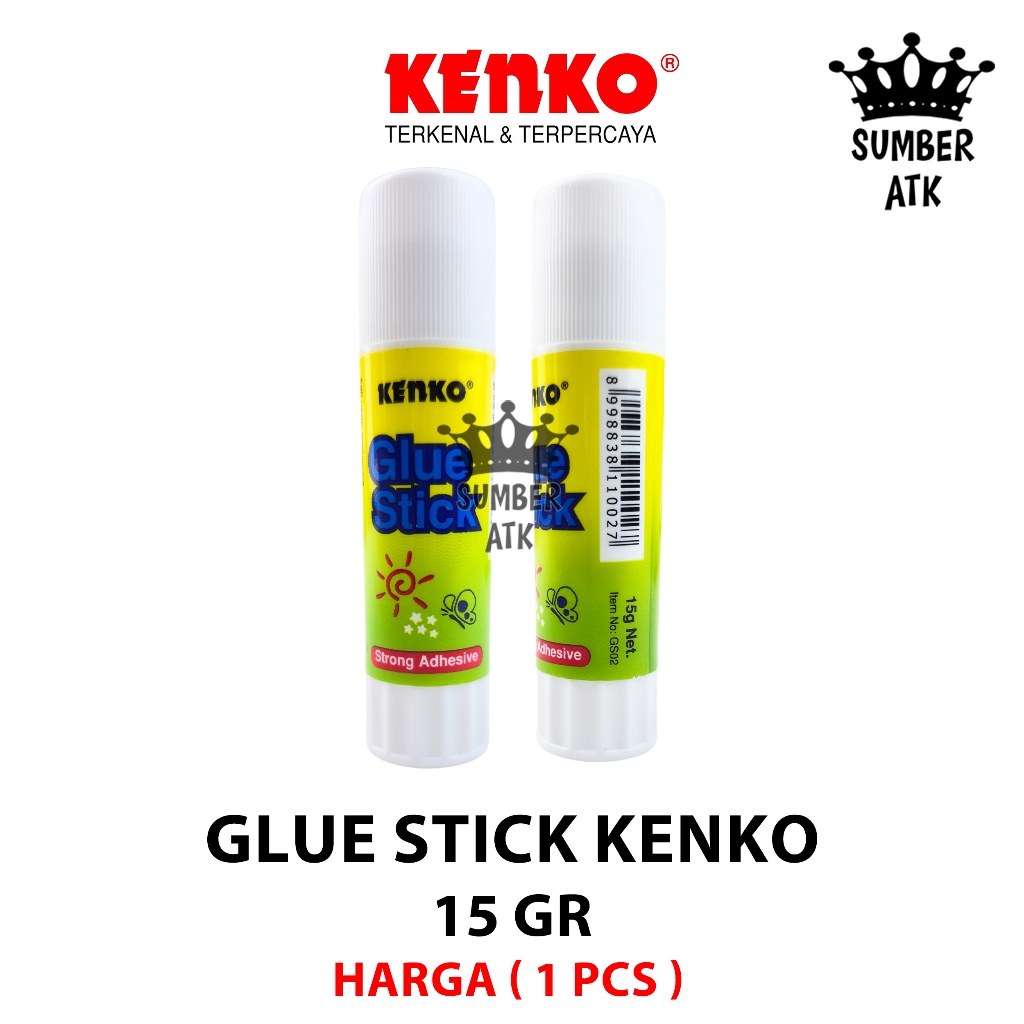 Jual LEM Kertas GLUE STICK KENKO 15 Gram ( Sedang ) GLUE STICK/LEM ...