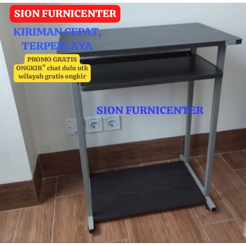 Jual meja kantor komputer / meja komputer / meja computer dengan baki ...