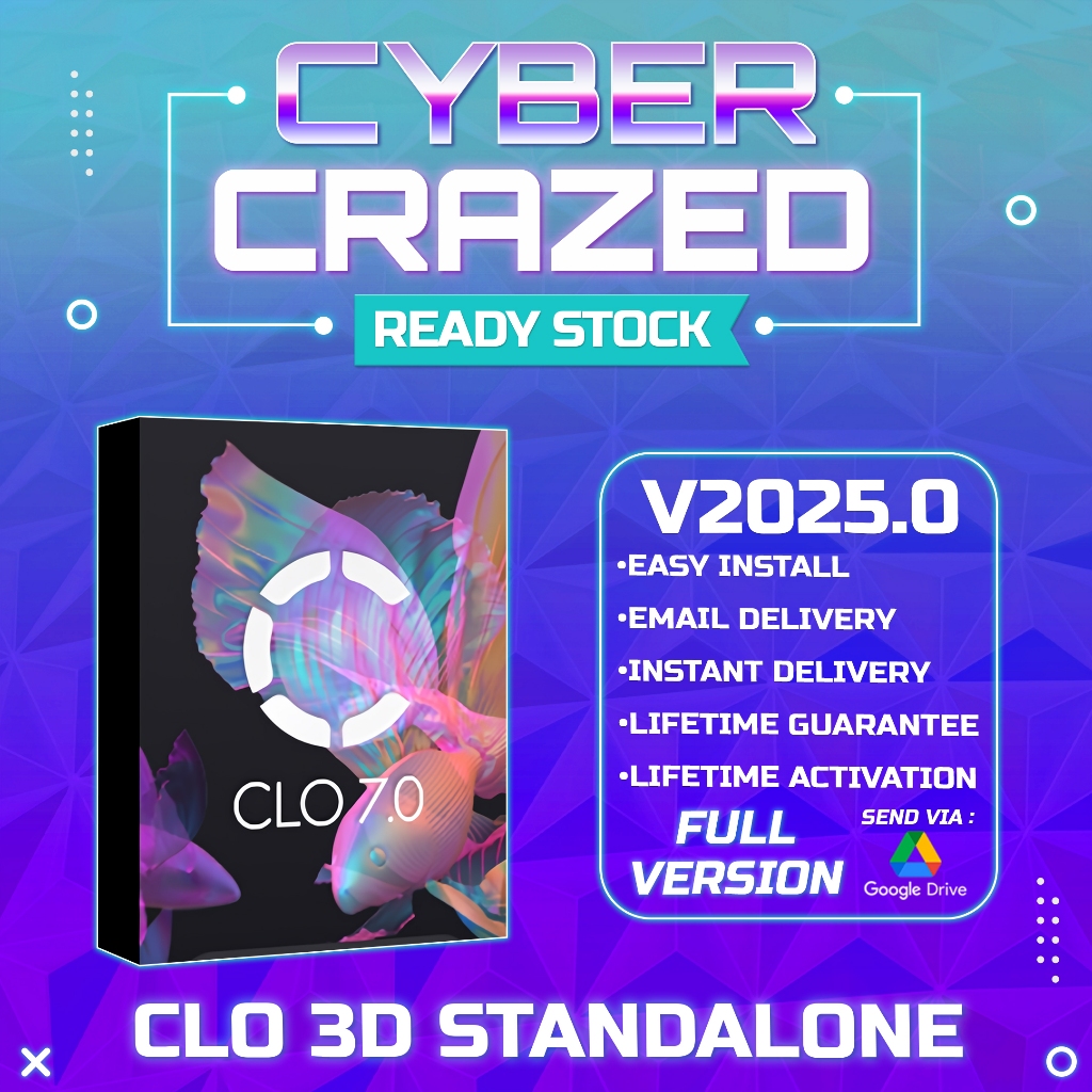 Jual (Win/Mac) CLO 3D Standalone 2025.1.166 Full Version (Versi Terbaru ...