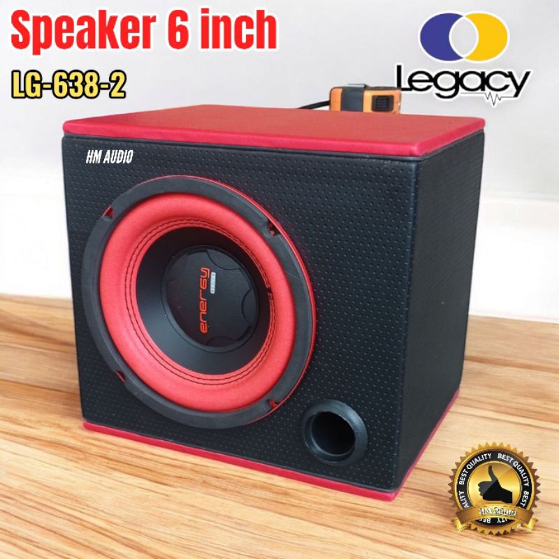 Jual Subwoofer 6 inch Legacy 638-2 Plus Box Subwofer Pasif Legacy ...