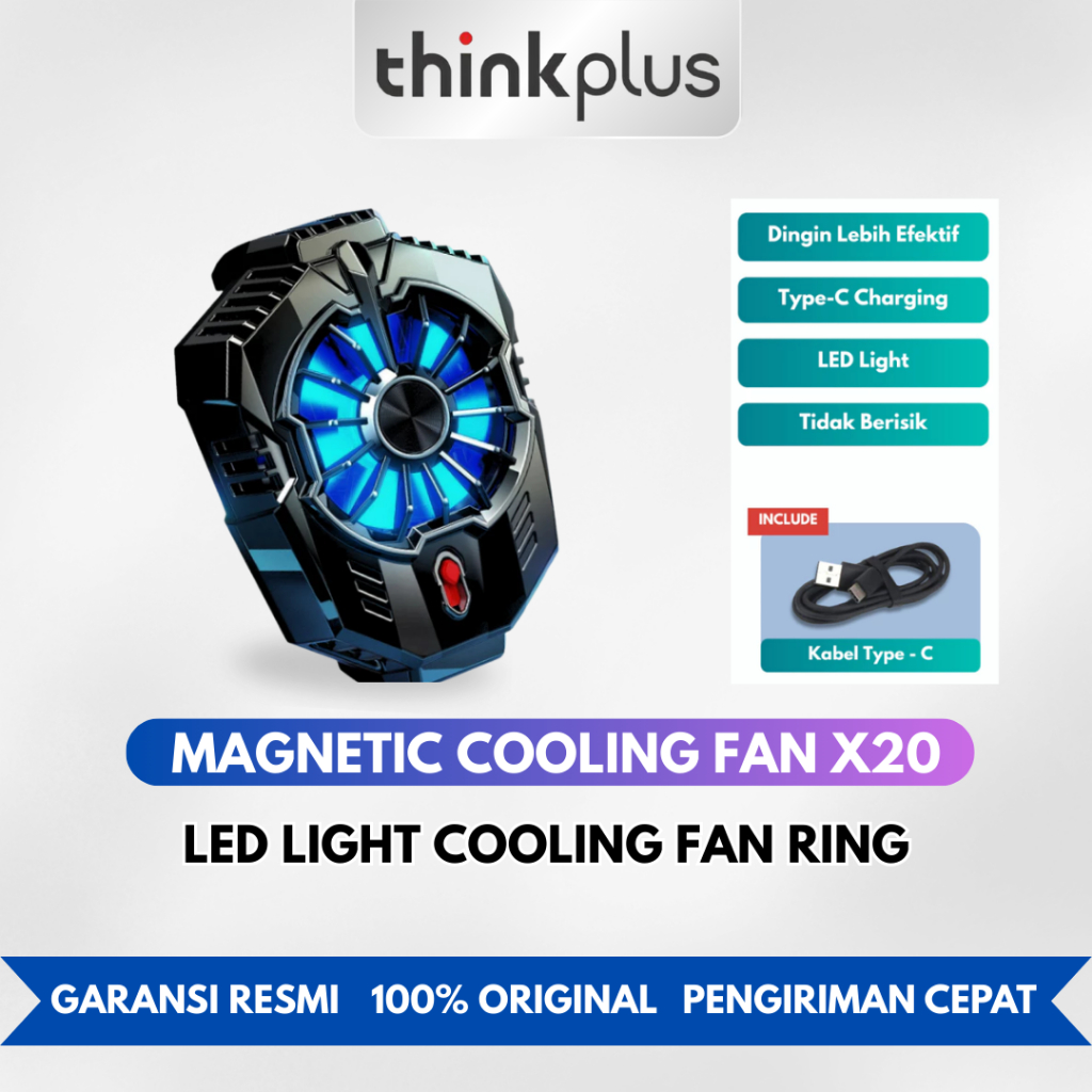 Jual Thinkplus X20 Fancooler Radiator Pendingin Hp Cooler Cooling Fan ...
