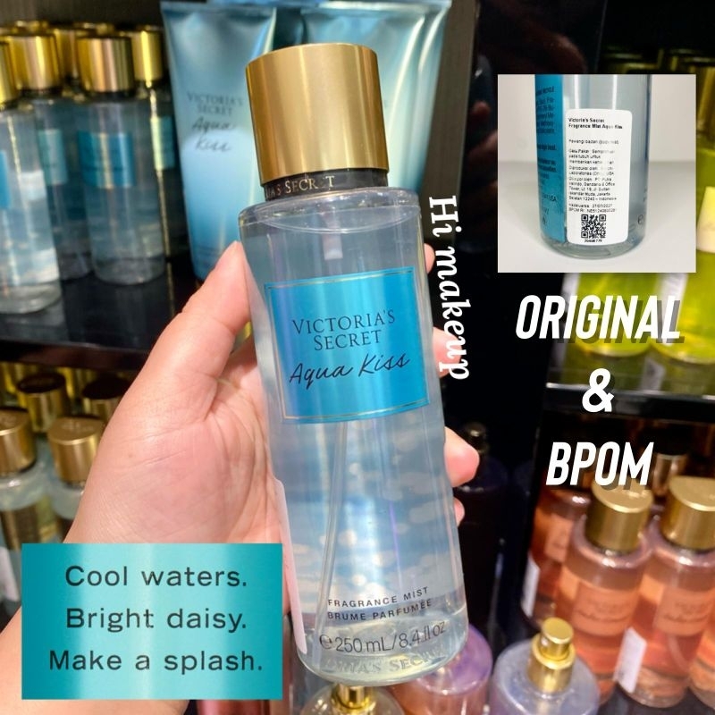 Jual Victoria's Secret Body Mist Aqua Kiss VS Body Mist (BPOM ...