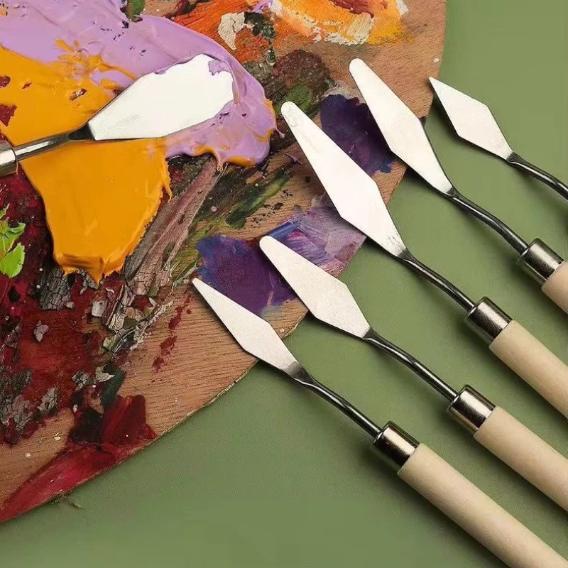 Jual Pisau Pallete Knife Spatula Lukis Pisau Palet Butter Cream Cake ...