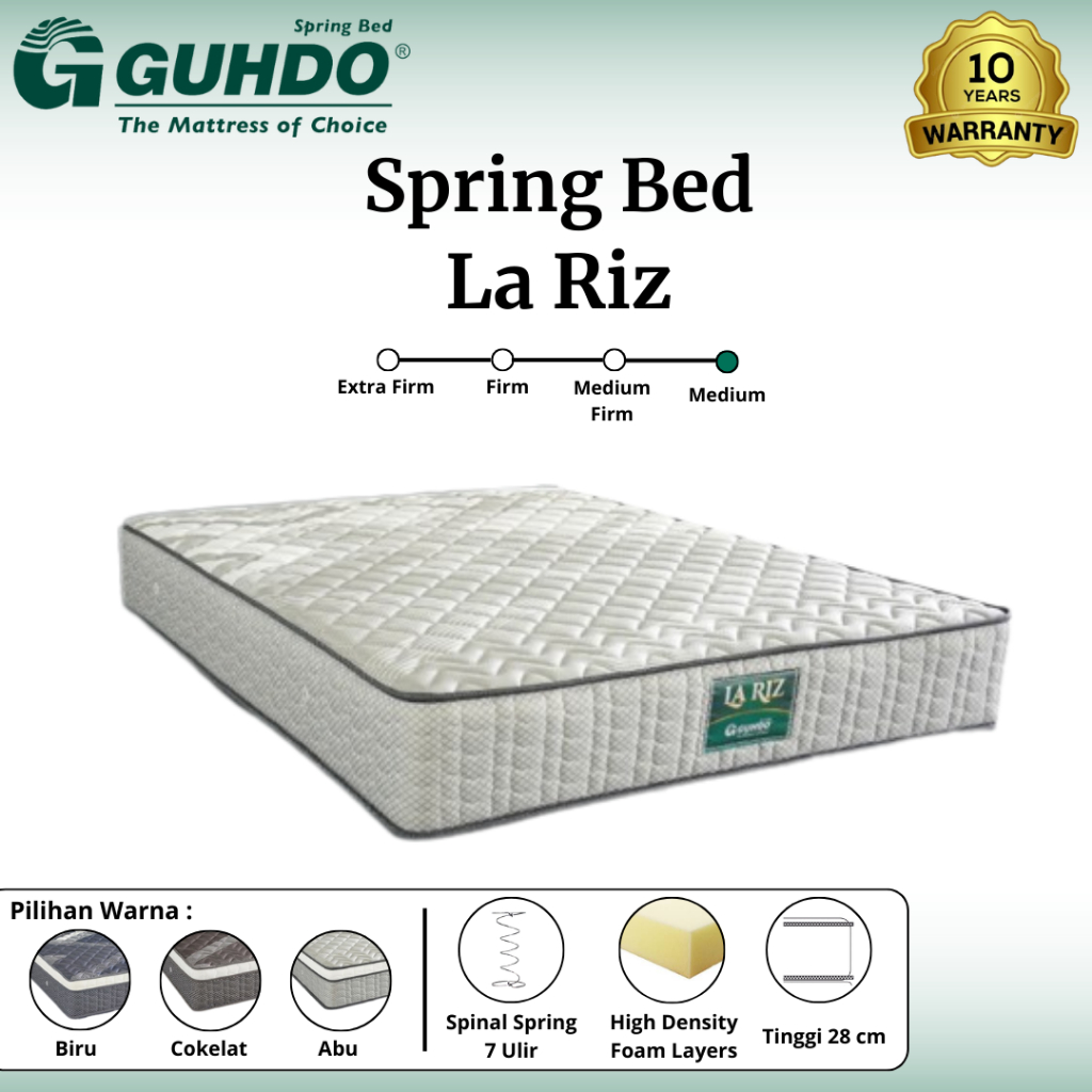 Jual SPRING BED GUHDO La Riz [HANYA KASUR] | Shopee Indonesia