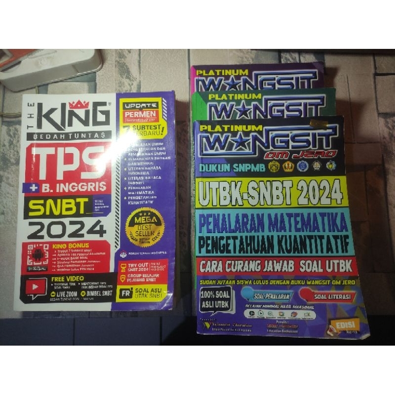 Jual Buku The King dan Wangsit 2024 UTBK SNBT | Shopee Indonesia