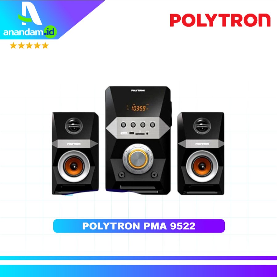 Jual POLYTRON Multimedia Speaker PMA 9522 | Shopee Indonesia