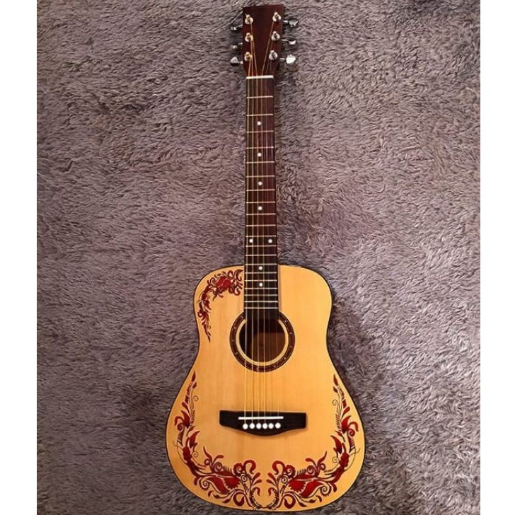 Jual Gitar Junior Martin 3/4 Mudah Dibawa Kemana Saja Motif Batik Bonus ...